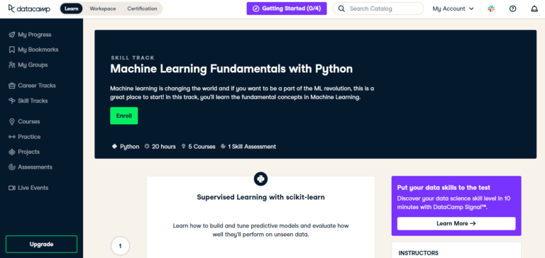 DataCamp Machine Learning Review 2021: Is It Worth It?