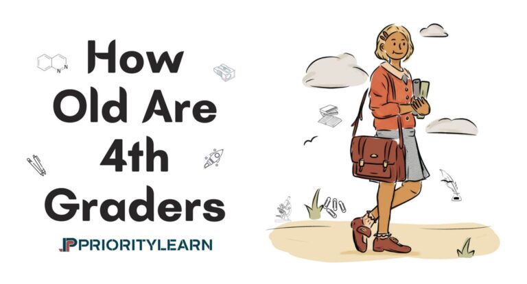 How Old Are 4Th Graders – 1St Grade Age Chart – KQJJX
