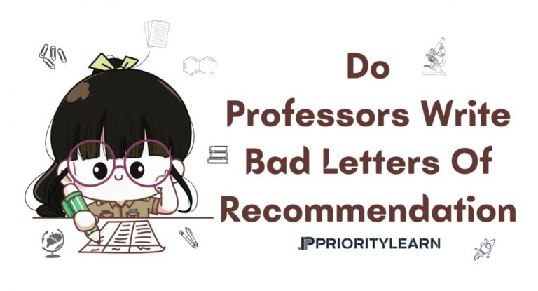 Do Professors Write Bad Letters Of Recommendation? - OnlineCourseing